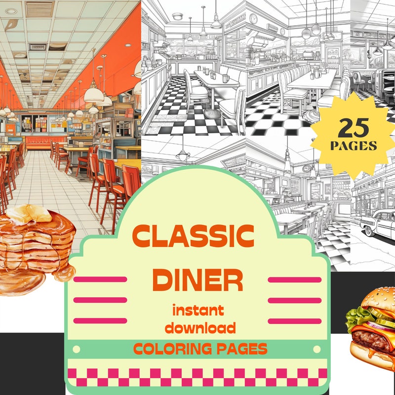 Classic Diner - Etsy