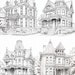 Historic Houses Coloring Pages Instant Download PDF Pages Coloring Book ...