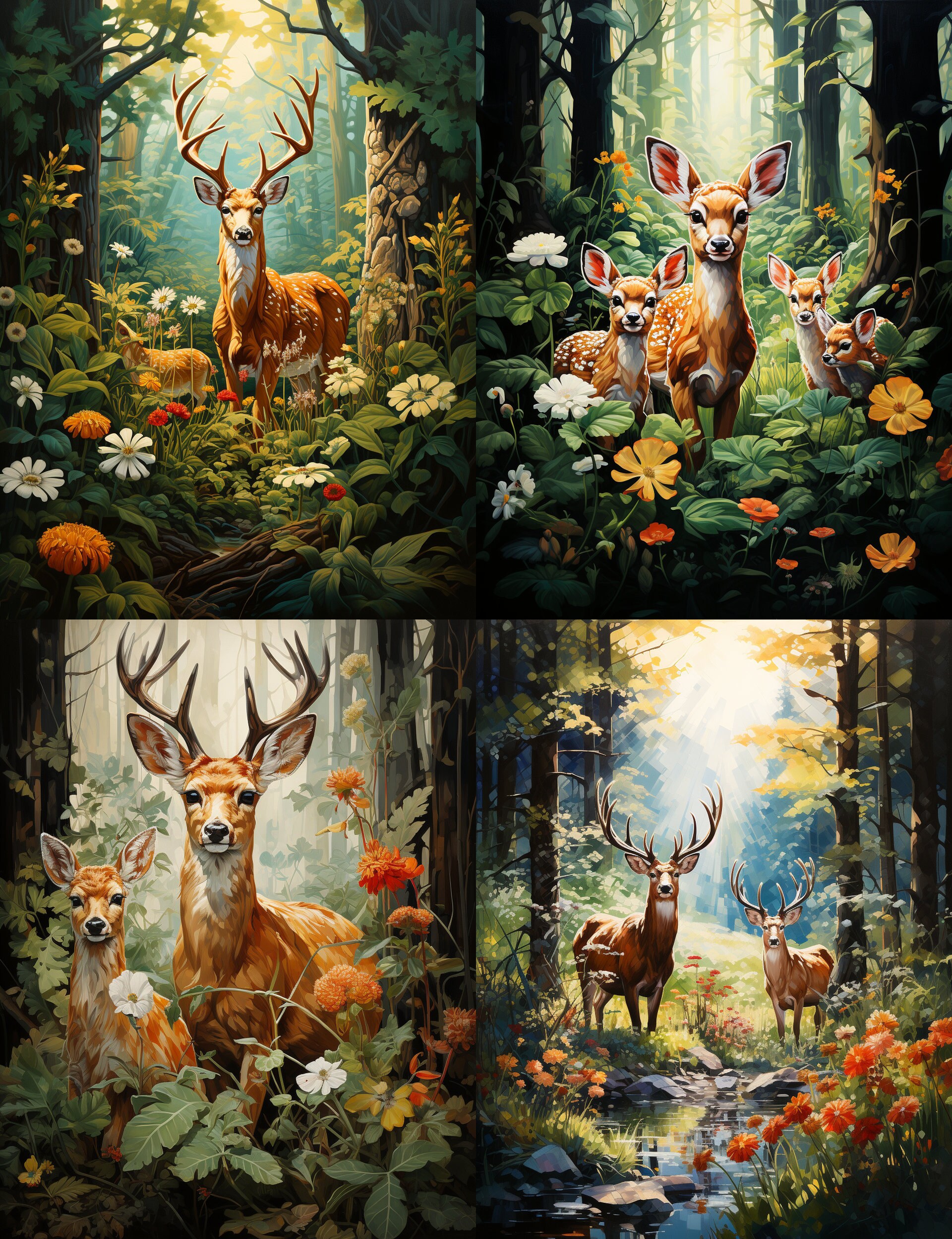 Forest Creatures Coloring Pages Instant Download PDF Coloring Book for ...