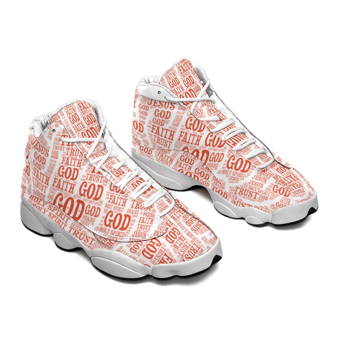 Mens Curved Basketball Shoes God White - Etsy