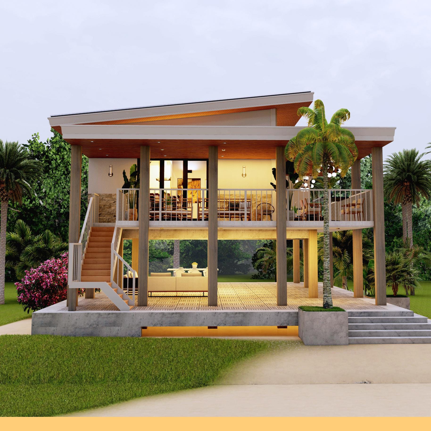 H00317| Simple House Plan | Modern 2-bedroom Layout | Instant Download ...