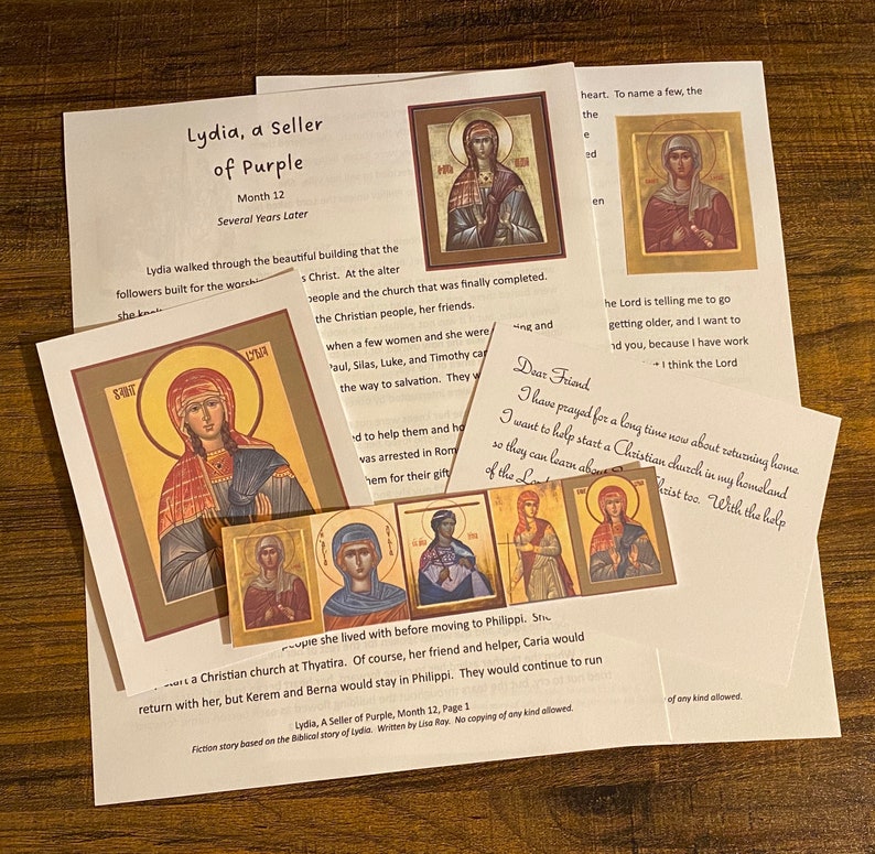 Lydia, A Seller of Purple, the Herb Letters, Monthly Subscription ...