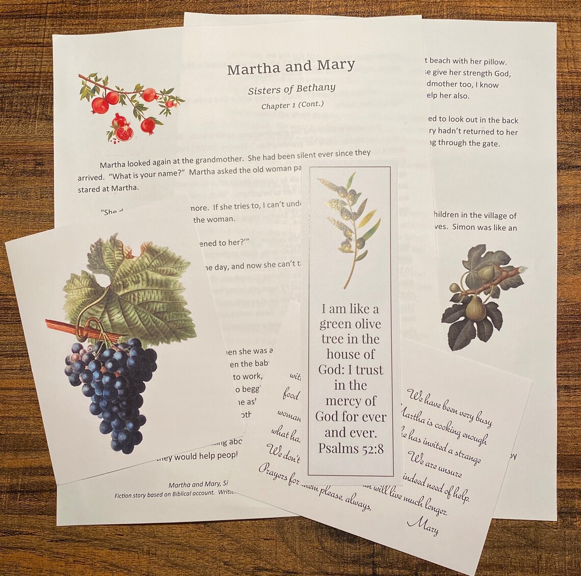 Martha and Mary, Sisters of Bethany, the Herb Letters, Monthly ...