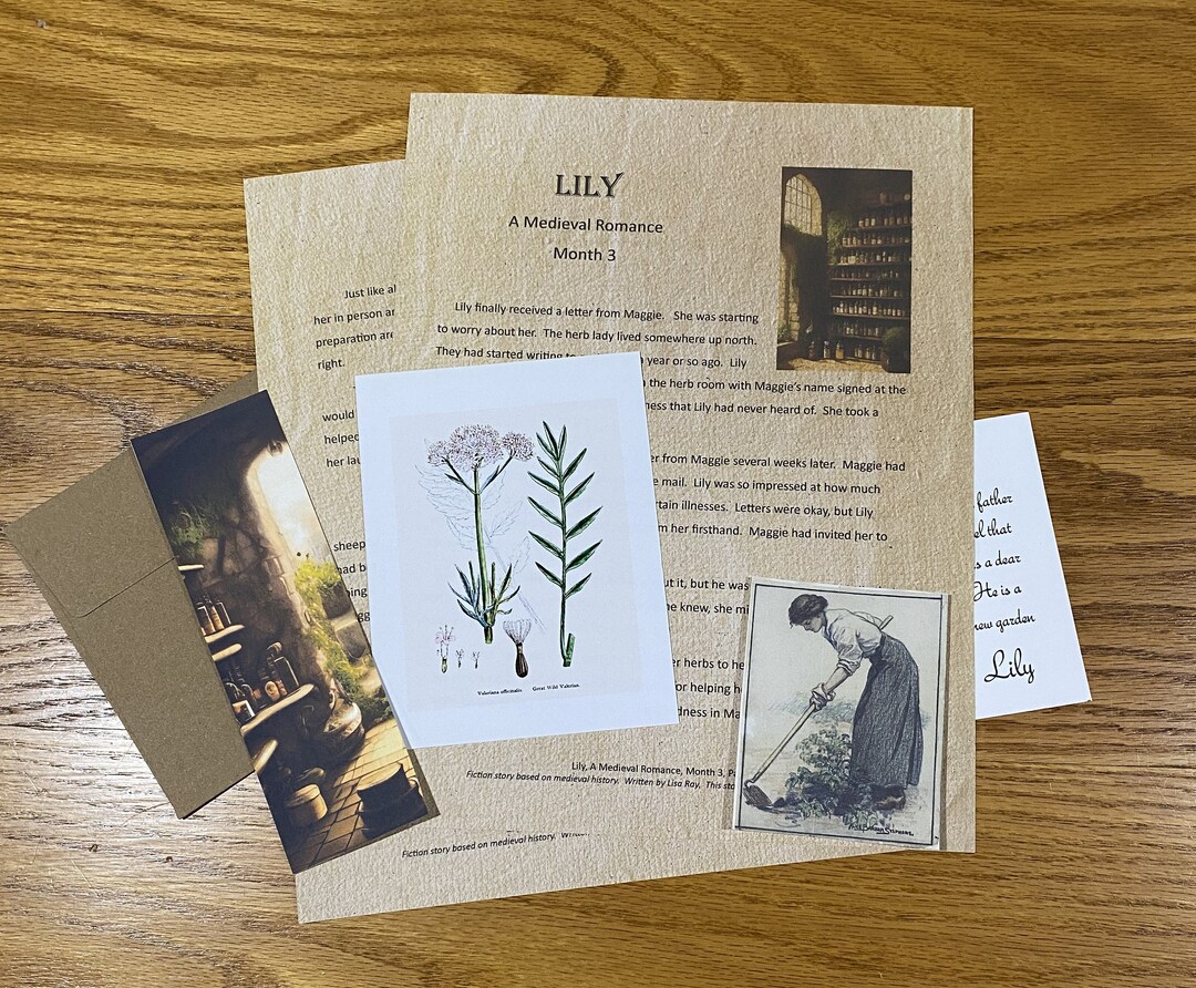 Lily, A Medieval Romance, the Herb Letters, Monthly Subscription ...