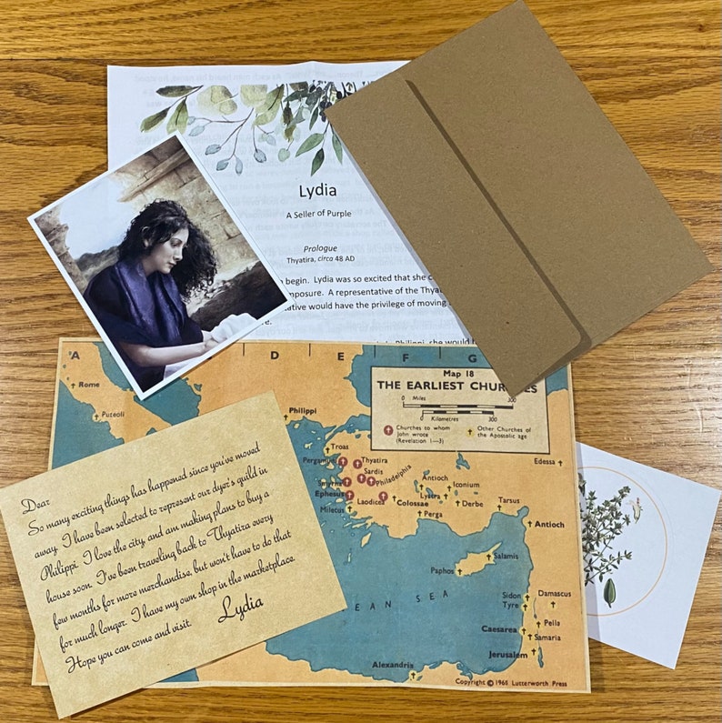 Lydia, A Seller of Purple, the Herb Letters, Monthly Subscription ...