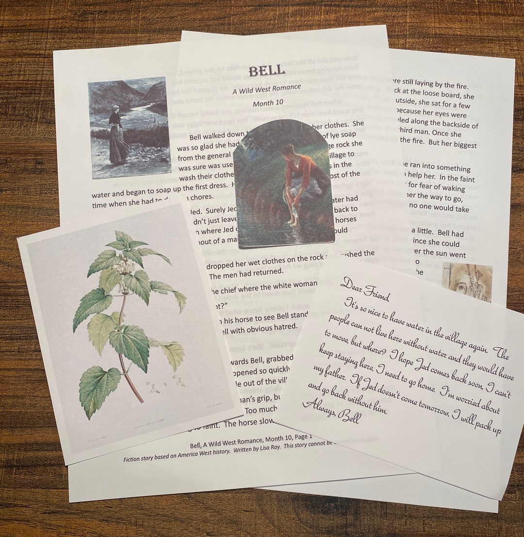 Bell, A Wild West Romance, the Herb Letters, Monthly Subscription ...