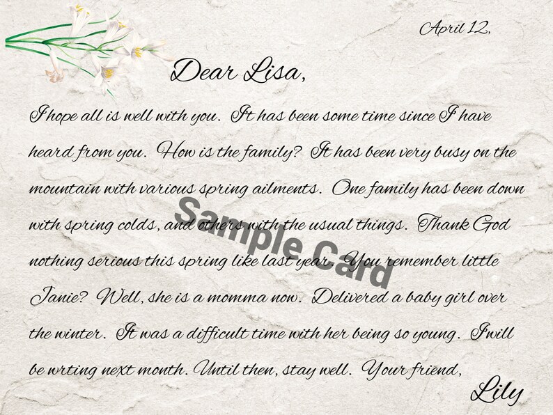 Lily A Medieval Romance the Herb Letters Monthly - Etsy