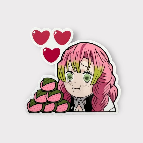 Demon slayer mitsuri stickers - Etsy México