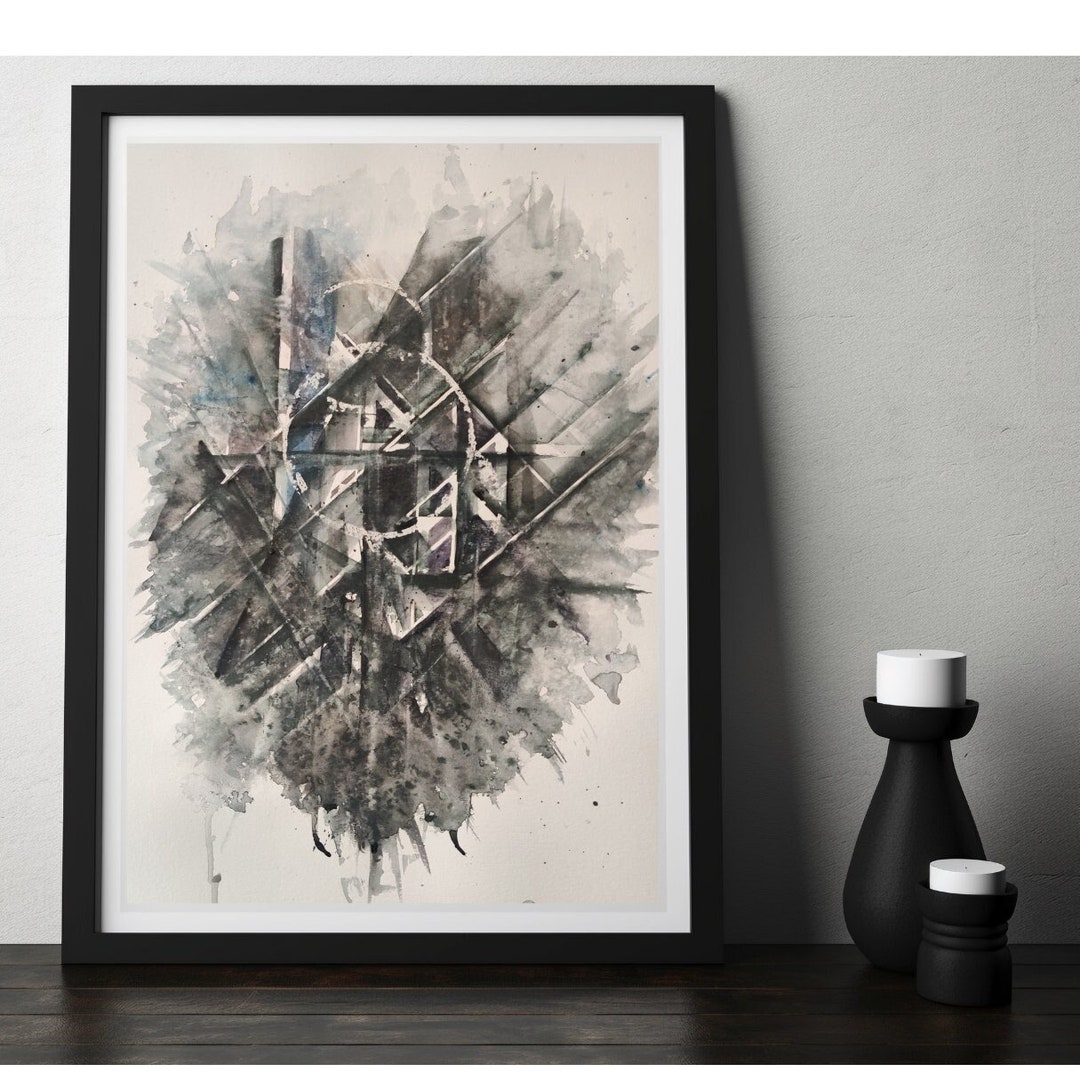 Ritual Magick Circle | Interpretive Cast of Circle | Painting Original ...