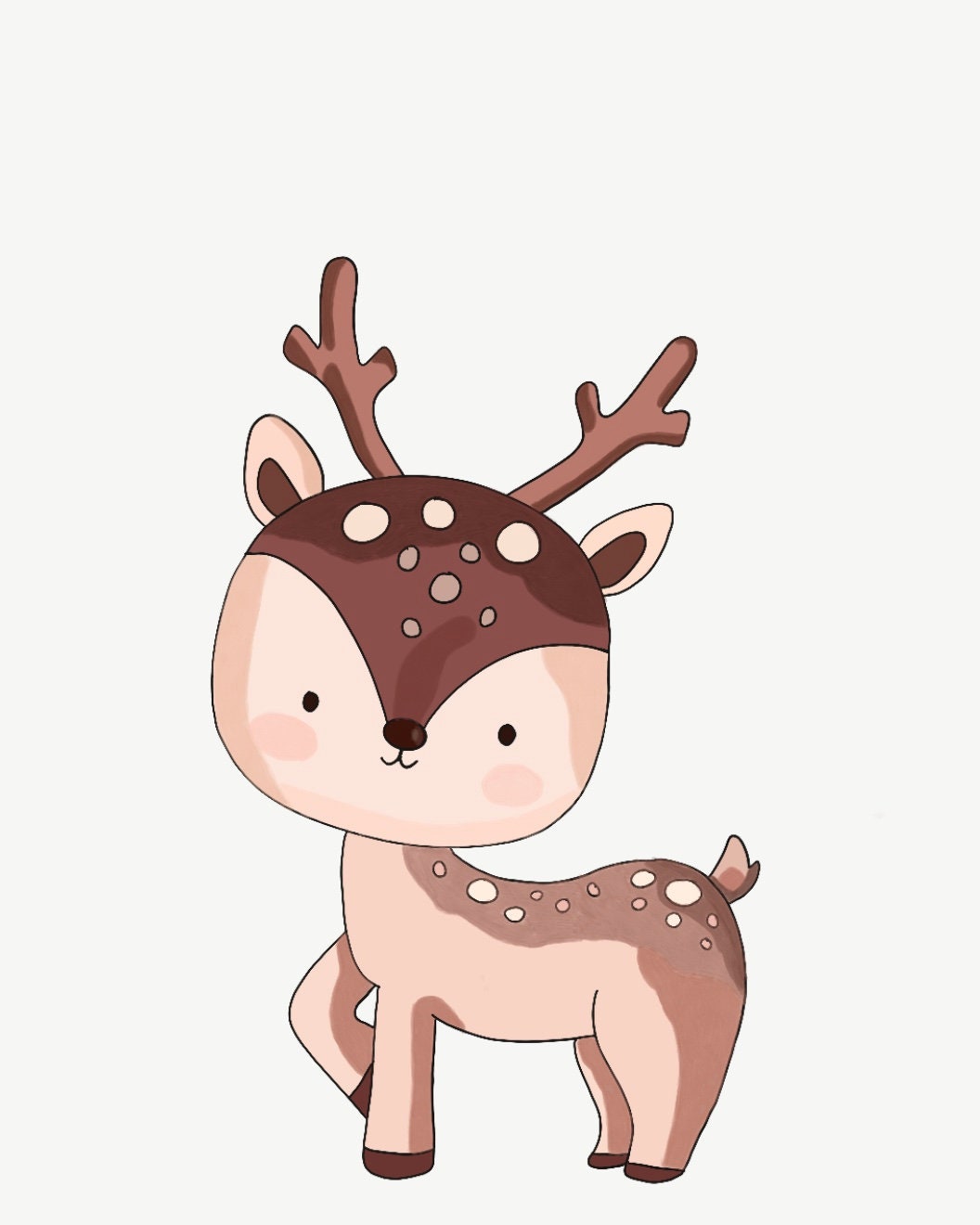 Woodland Animal Digital Prints - Etsy