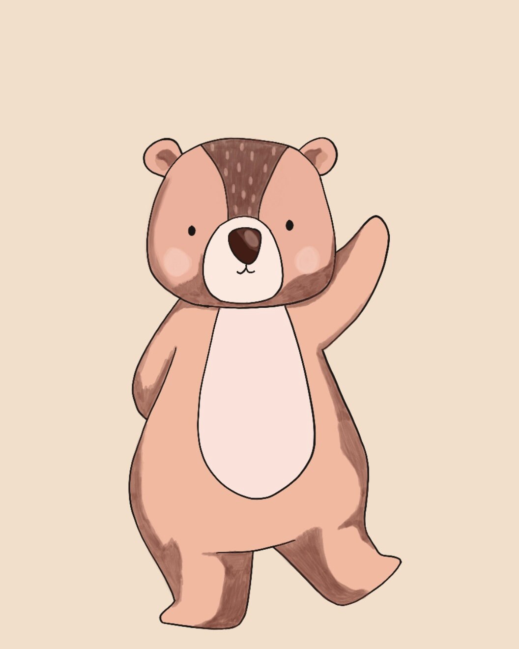 Woodland Animal Digital Prints - Etsy