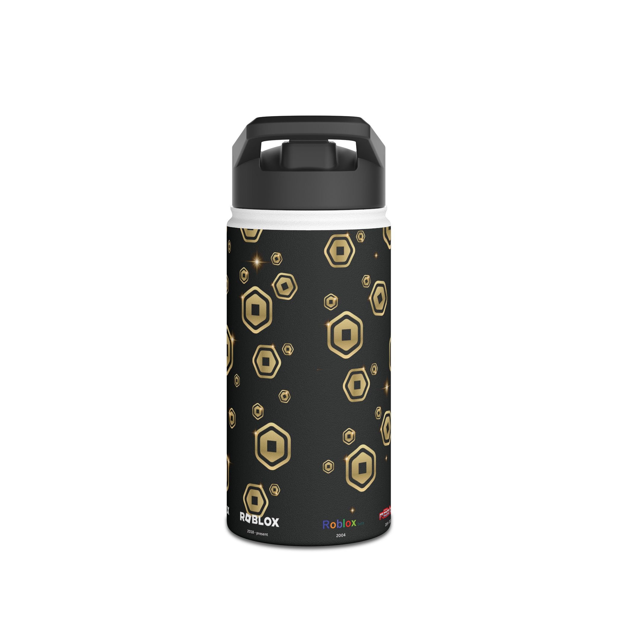 Personalized Roblox Bottle With Name, Robux Stainless Steel, Double ...