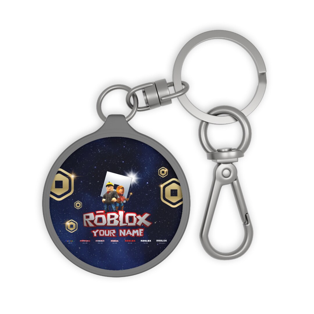 Roblox Key Accessory Personalized Round Keychains for Fans, 4.8 Cm ...