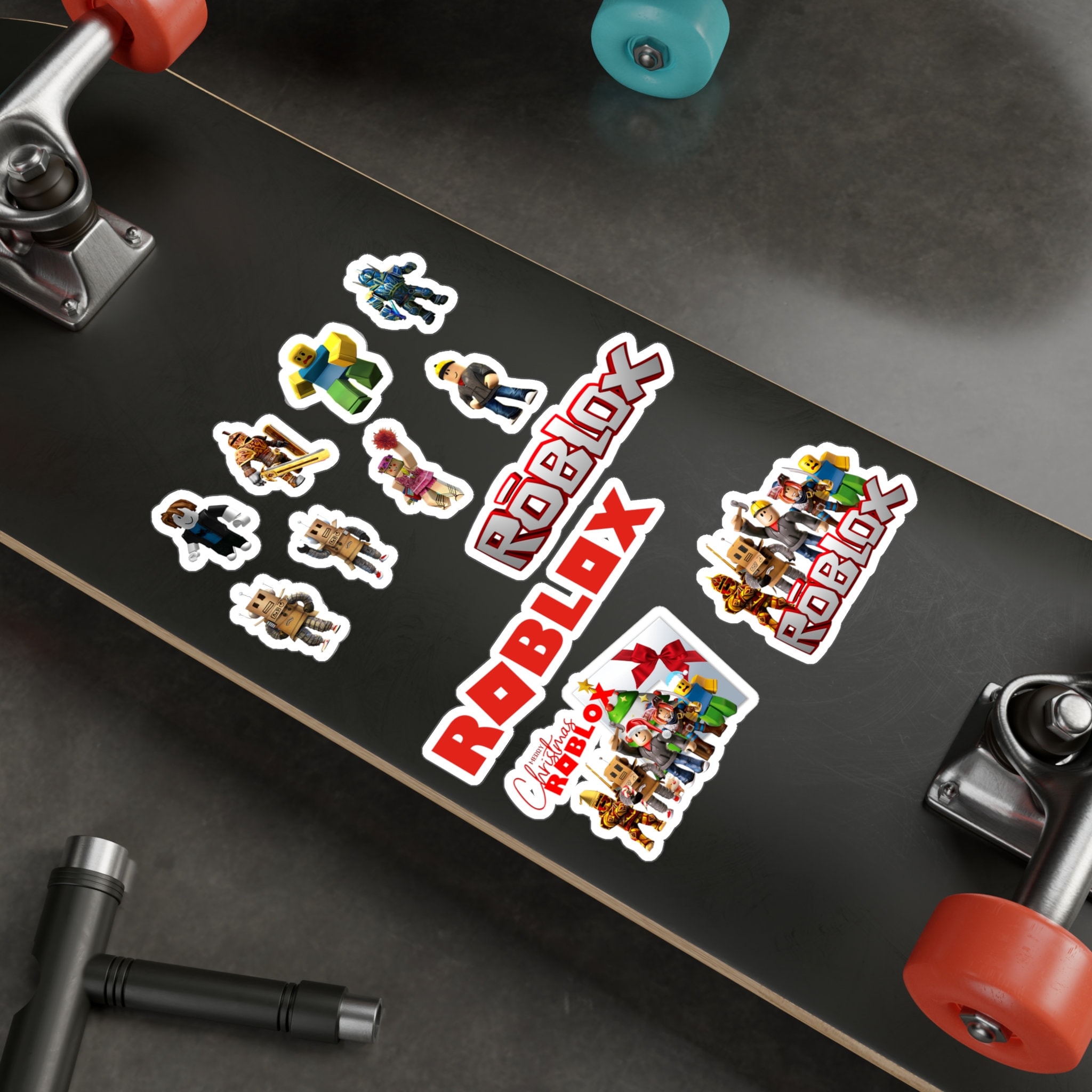 Roblox Vinyl Sticker Collection – 12 Stickers With Bacon Hair, Blue ...