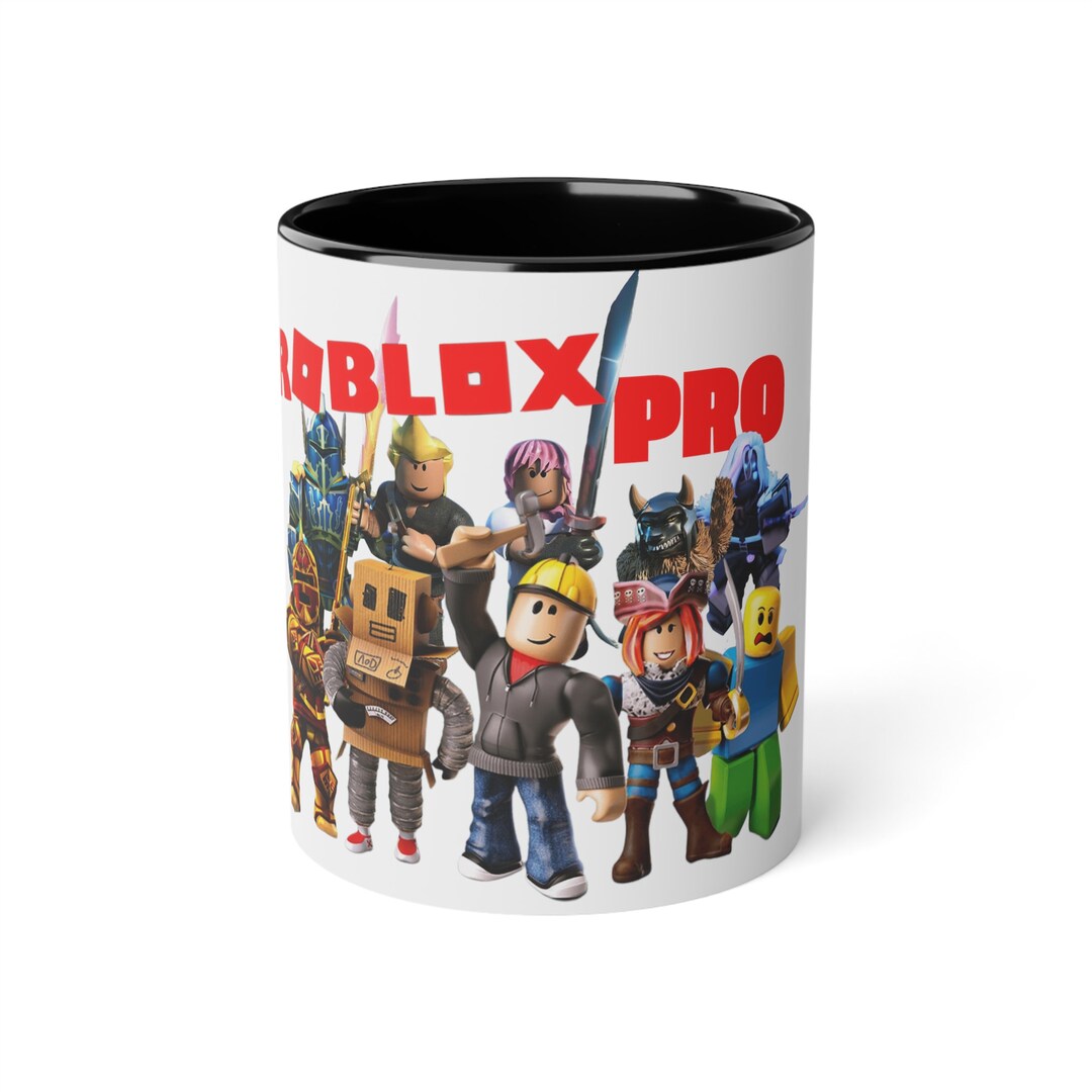 EU Roblox Pro Kids Mug With Avatars Colorful 0.33 L Mug Ideal as a ...