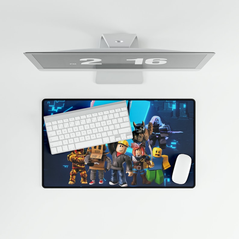Roblox Figures Desk Mat Mouse Pad Scratch-resistant, Non-slip, in 3 ...