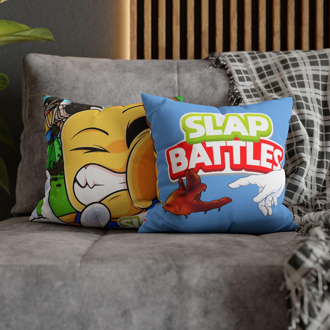 Slap Battles Roblox Pillowcase, A Must Have for True Fans, Double-sided ...