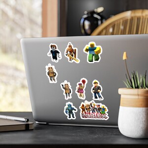 Roblox Vinyl Sticker Collection – 9 Stickers Featuring Bacon Hair and ...
