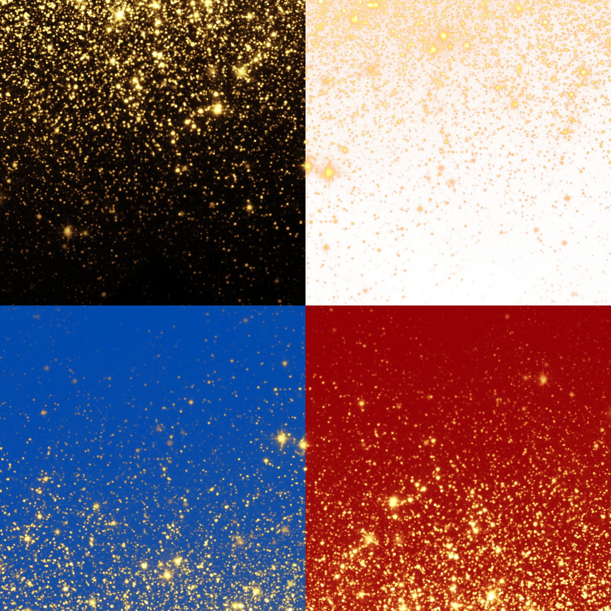 Transparent Glitter Overlays Graphics Rhinestone Stars 23 PNG Files ...