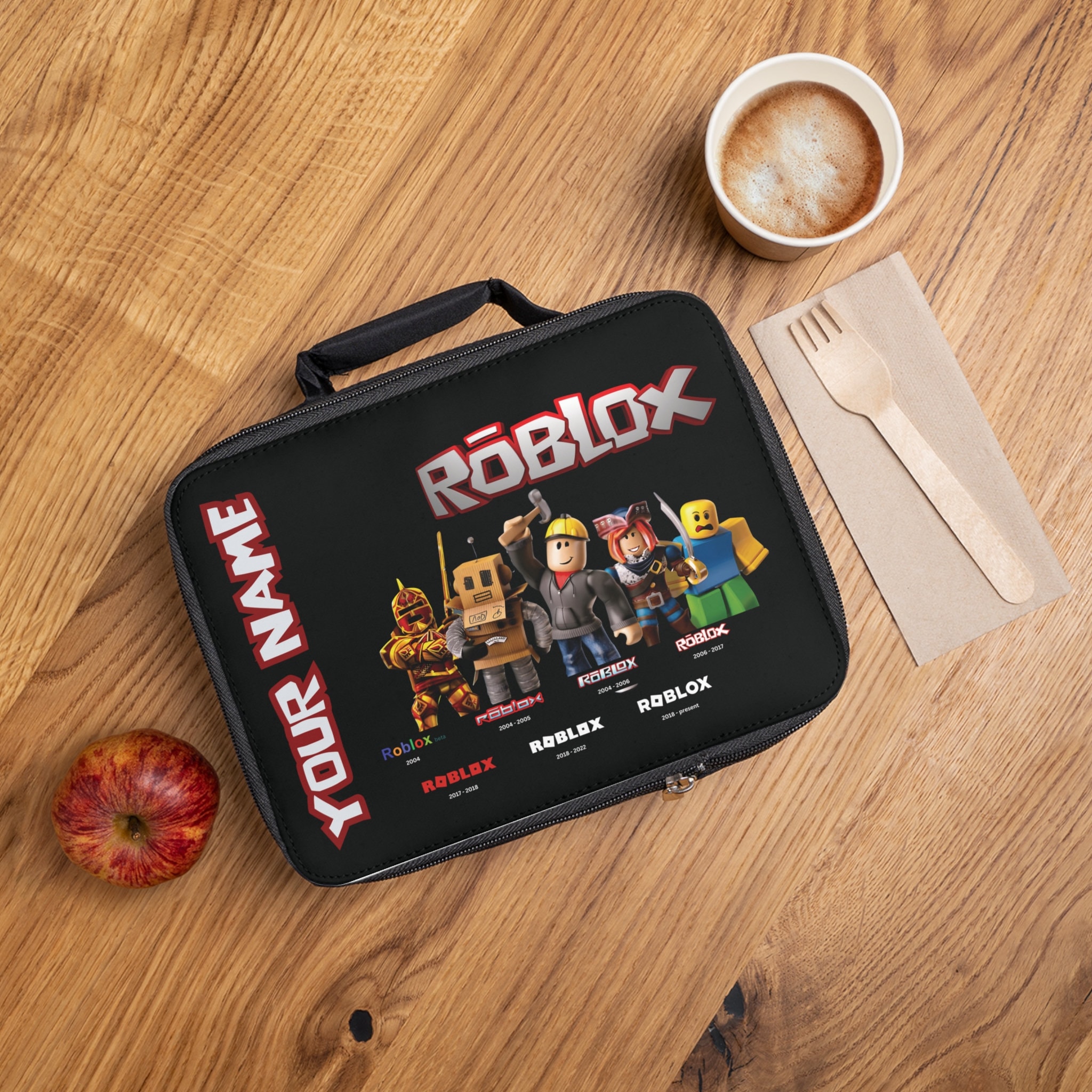 Personalized Roblox Lunch Bag Perfect Accessory for Roblox Fans ...