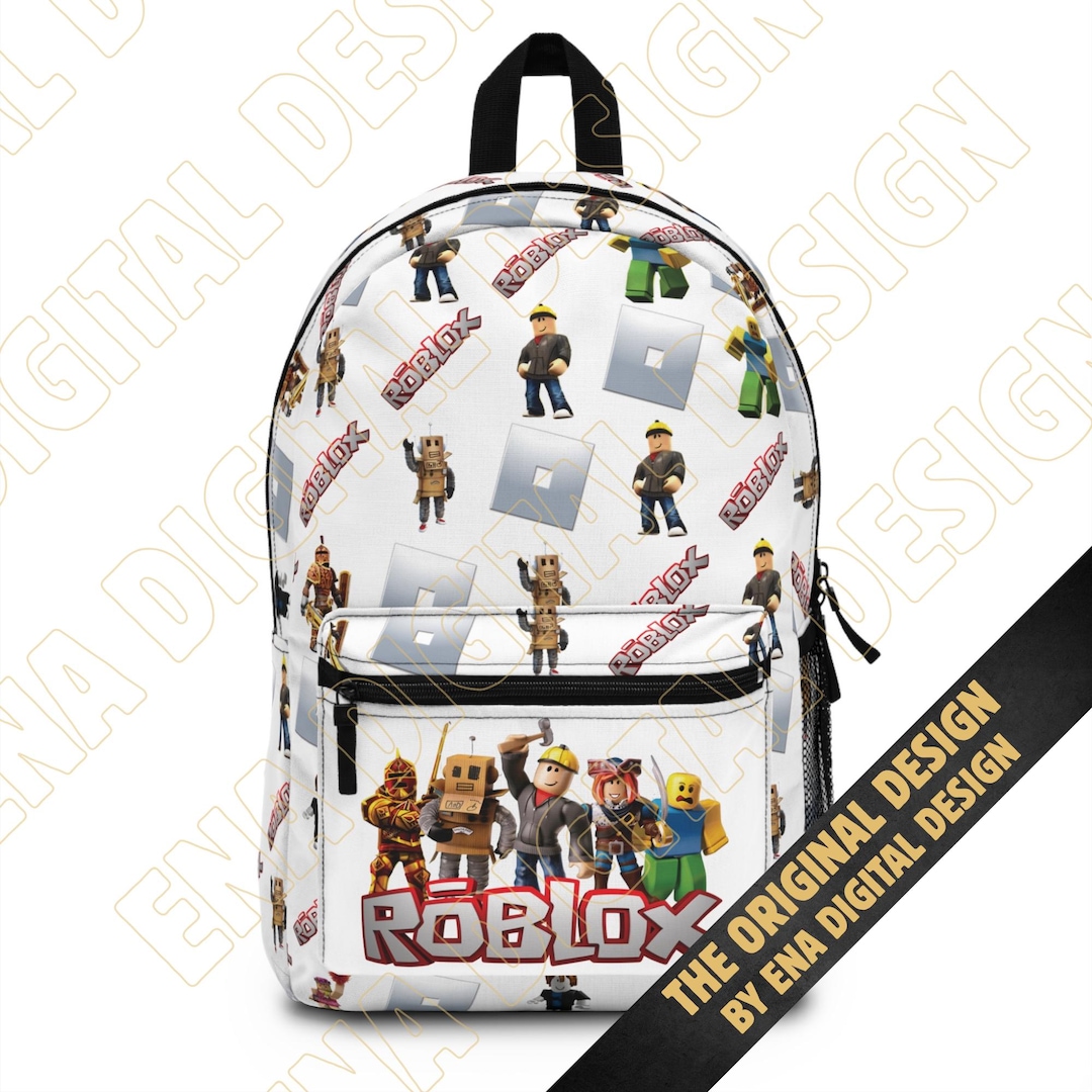 Roblox Backpack for School, Stylish, Robust With Laptop Compartment ...