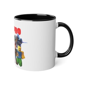 EU Roblox Pro Kids Mug With Avatars Colorful 0.33 L Mug Ideal as a ...