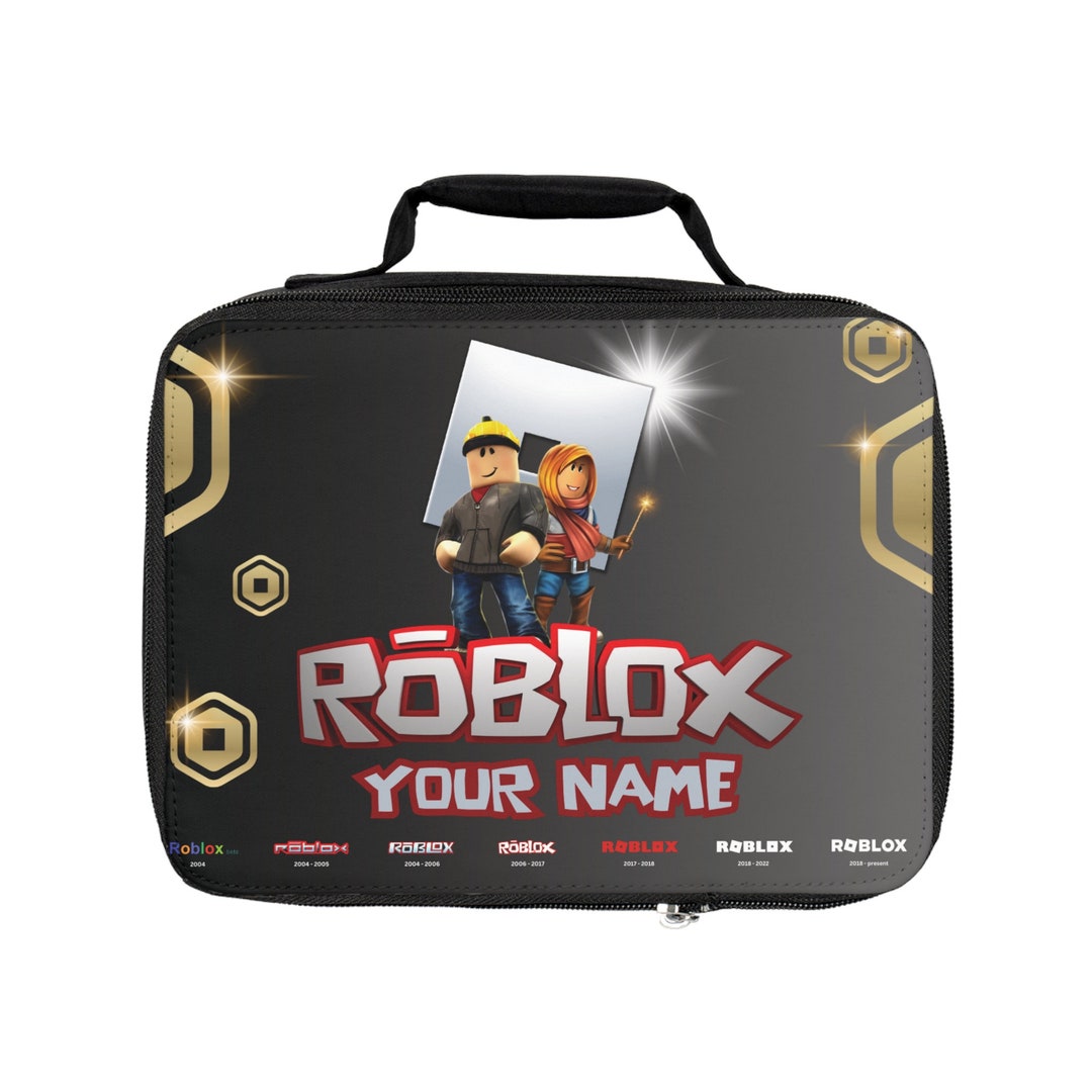 Personalized Roblox Lunch Bag With Name, Perfect Accessory for Roblox ...