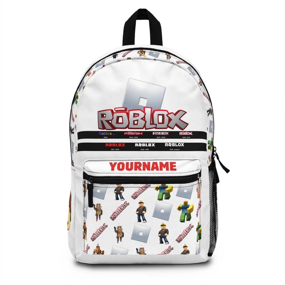 Roblox Backpack Personalized School Backpack With Your Name, Safe ...