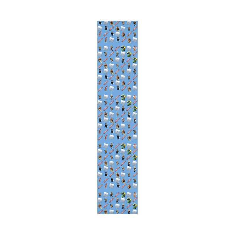 Roblox Gift Wrap Roll – Single-sided Print, Matte or Glossy, 3 Lengths ...