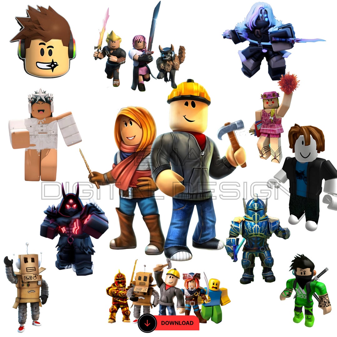 Roblox Avatars for Gaming and Birthday Parties 12 PNG - Transparent ...