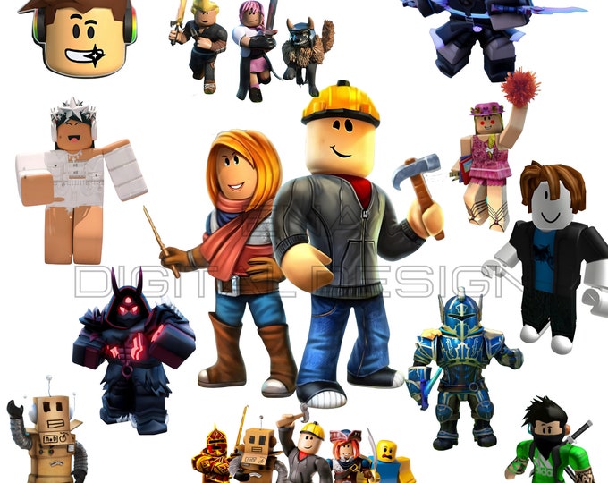 Roblox Avatars voor gaming en verjaardagsfeestjes 12 PNG - Transparante ...