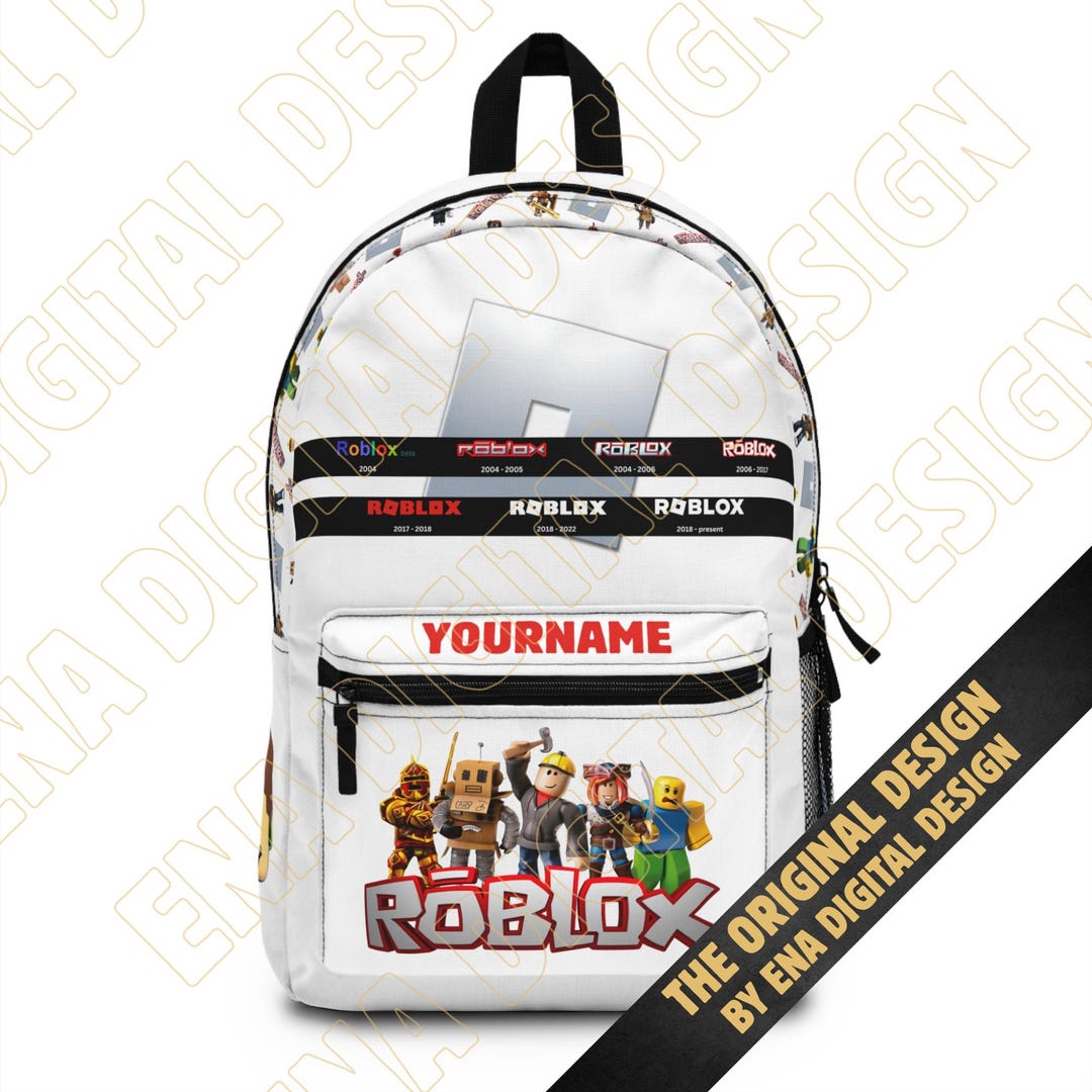 Roblox Backpack With Name - Personalized, Versatile, Comfortable for ...