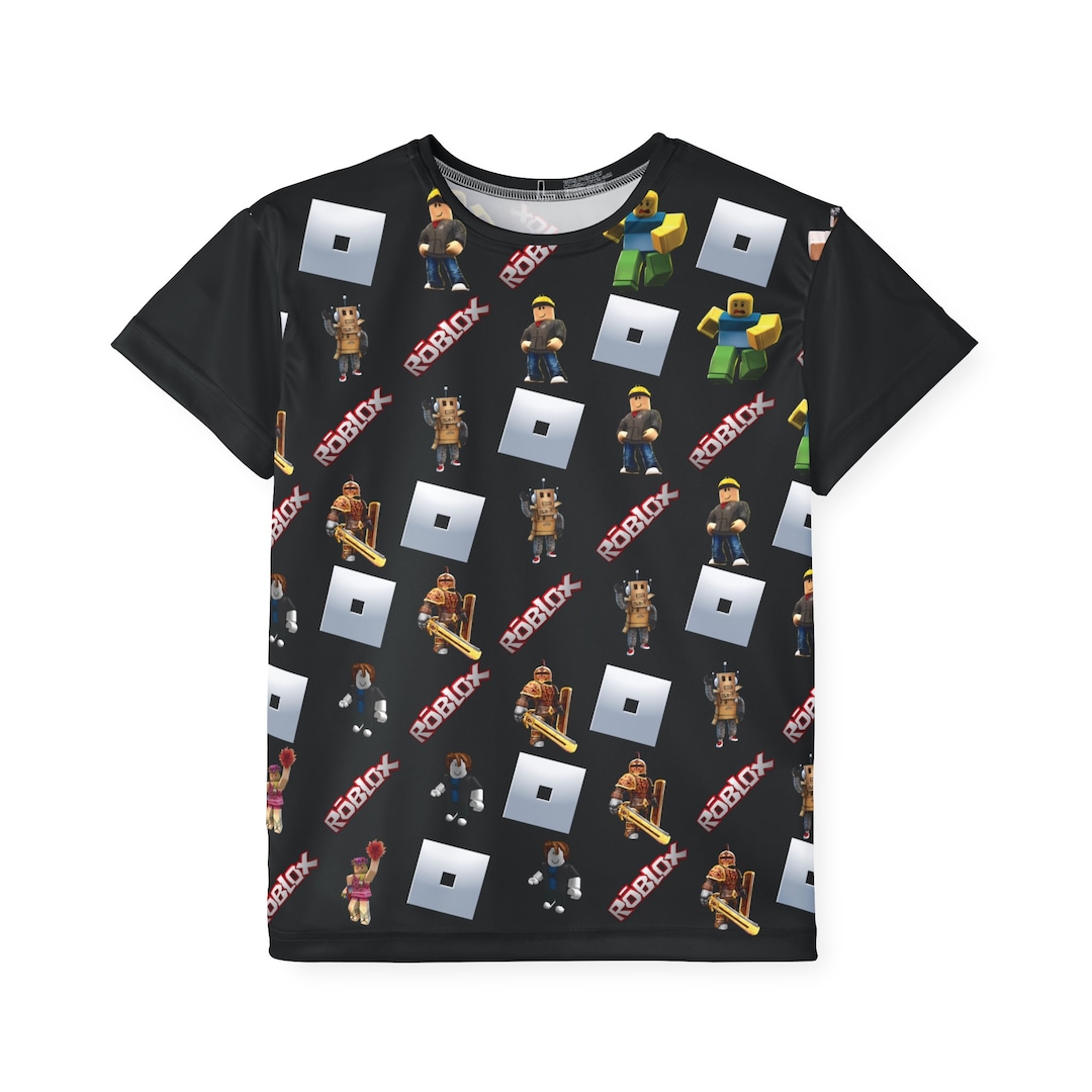 Roblox T-shirt for Kids AOP, All-over Print Sports Jersey, Avatars Logo ...