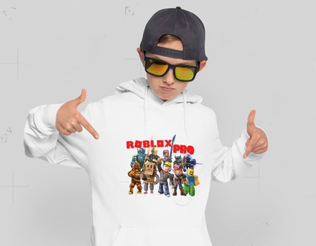 Roblox Pro Kids Hoodie Avatars From Roblox Youth Heavy Blend Hooded ...