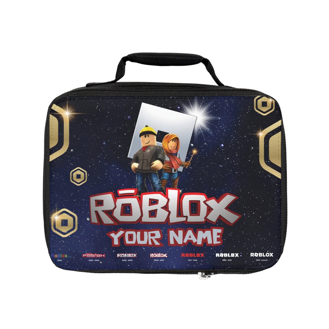 Personalized Roblox Lunch Bag With Name, Perfect Accessory for Roblox ...