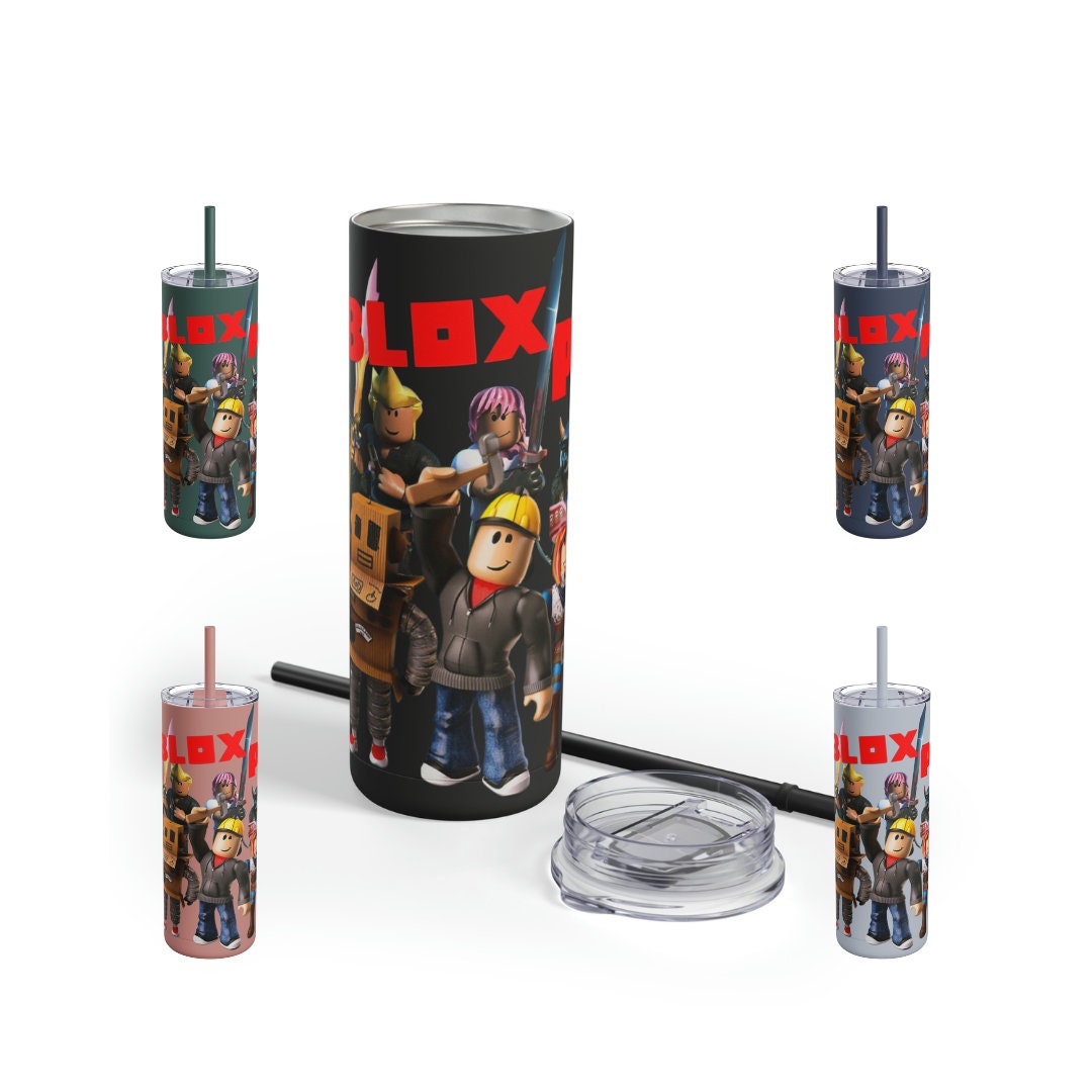 Roblox Pro Design Mug - Stainless Steel Tumbler, 20oz Double Walled ...