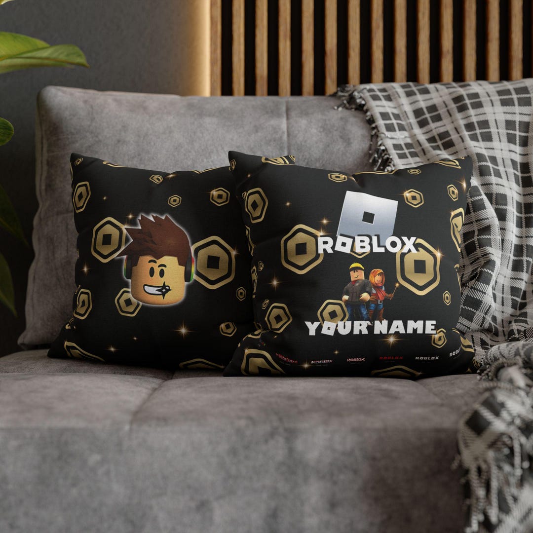 Roblox Pillowcase Personalized With Name, Double-sided Design With ...