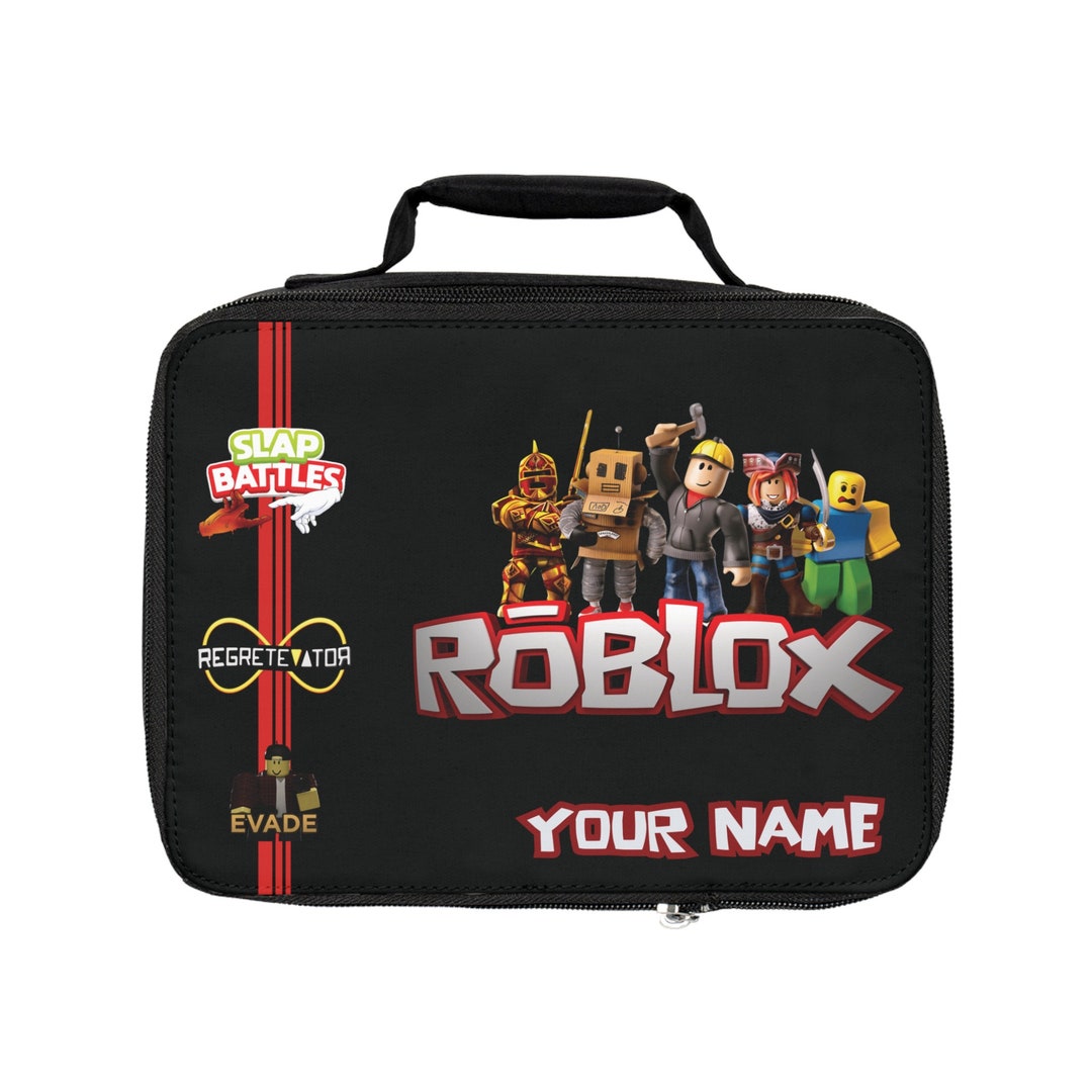 Personalized Roblox Lunch Bag With Name, Perfect Accessory for Roblox ...