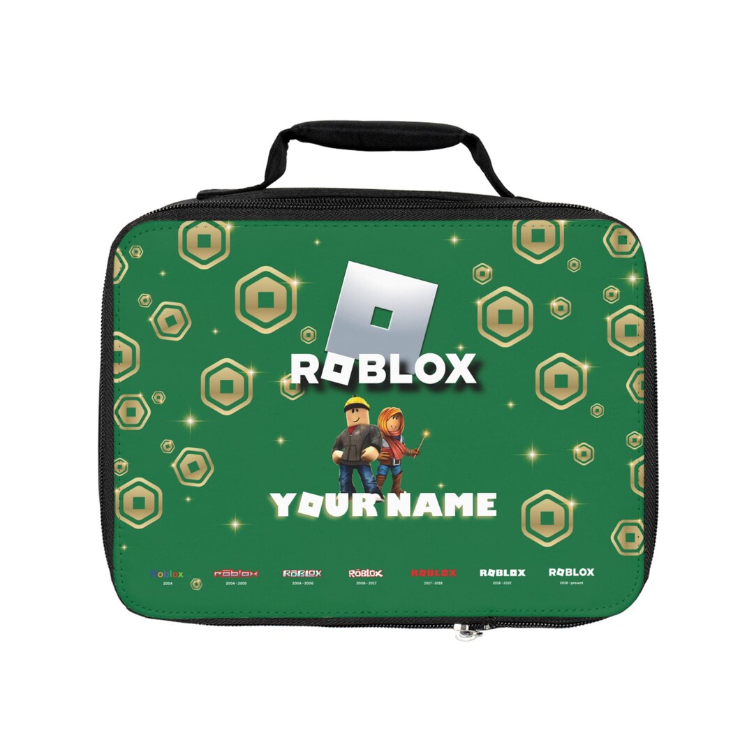 Roblox Personalized Lunch Bag - Insulated Lunch Box for Kids, Ideal ...
