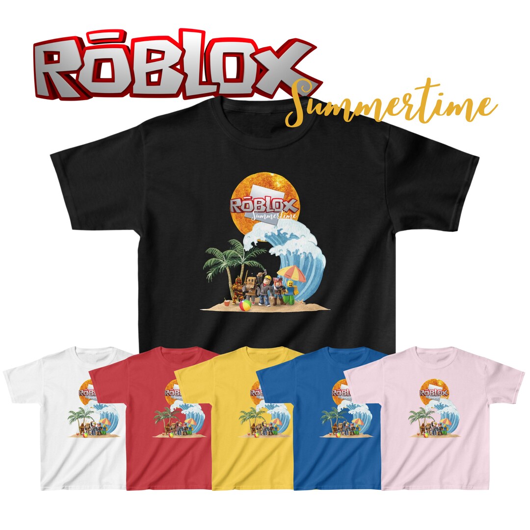 Camiseta Roblox Summertime: elegante y cómoda para los fanáticos ...