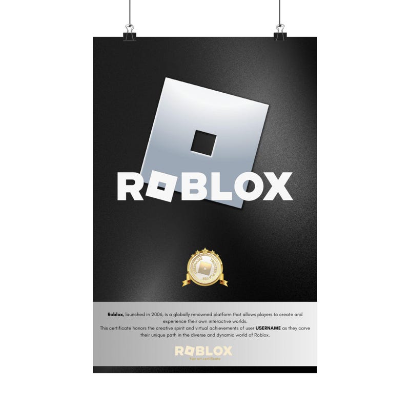 Roblox rivals poster - Etsy Polska