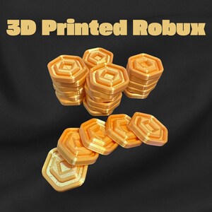 Robux Coins 3D Printed Roblox Collectibles Play Money Gift, Decoration ...