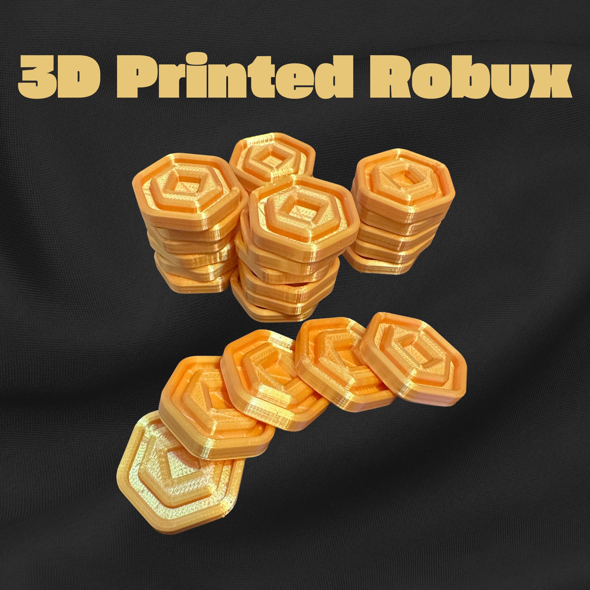 Robux Coins 3D Printed Roblox Collectibles Play Money Gift - Etsy UK