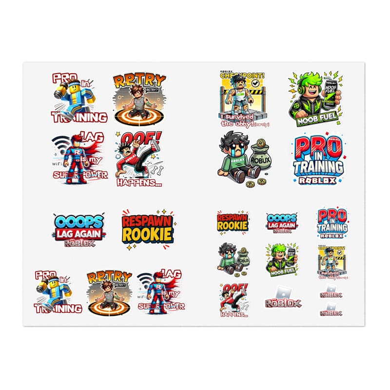 Roblox Notebook Label - Etsy