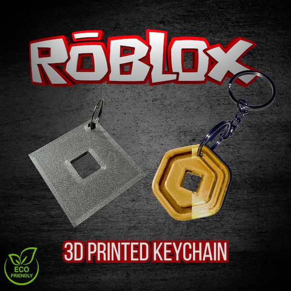 3d Printed Roblox Logo - Etsy