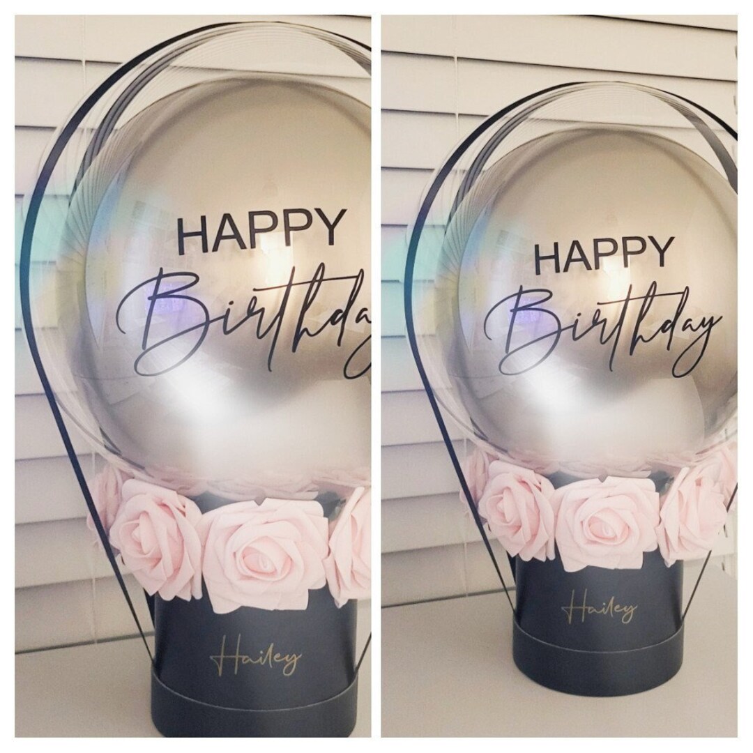 Balloon Bouquet Bobo Balloon Balloon Gift Birthday Balloon Bouquet ...