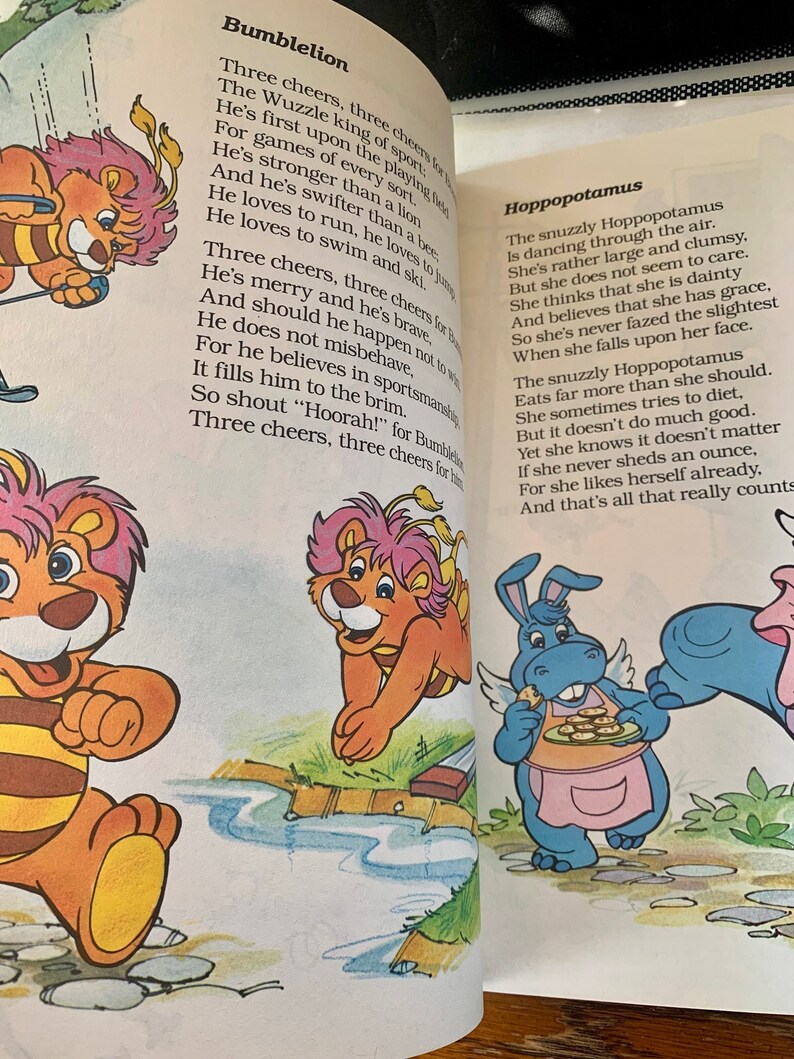 1980's Wuzzle Book, Collectable Condition softcover - Etsy