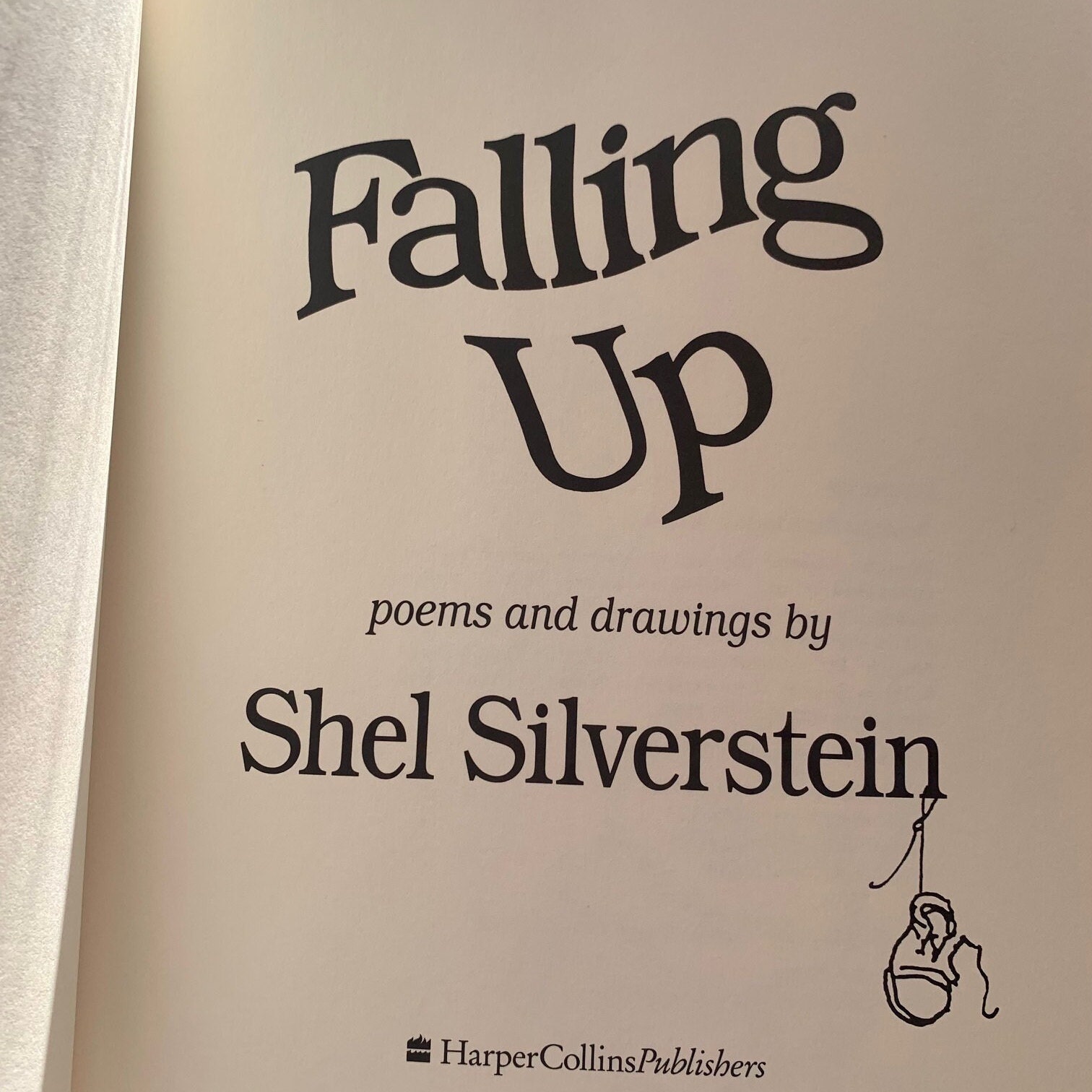 Falling up poems & Drawings by Shel Silverstein Hardcover 1996 - Etsy