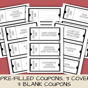 Sister Coupon Book | Best Sister Ever Birthday Voucher | Gift for ...