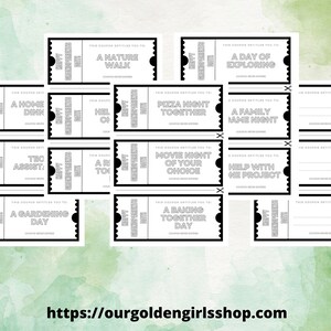 Grandparents Day Printable Coupon Book | Gifts for New Grandparents ...